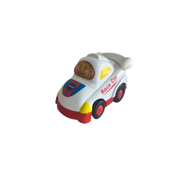 vtech | Toys | Vtech Go Go Smart Wheels White Race Car Tested Works ...